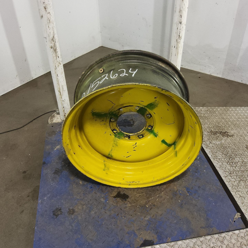 False 12"W x 24"D, John Deere Yellow 8-Hole Formed Plate for Sale | NTS Tire Supply